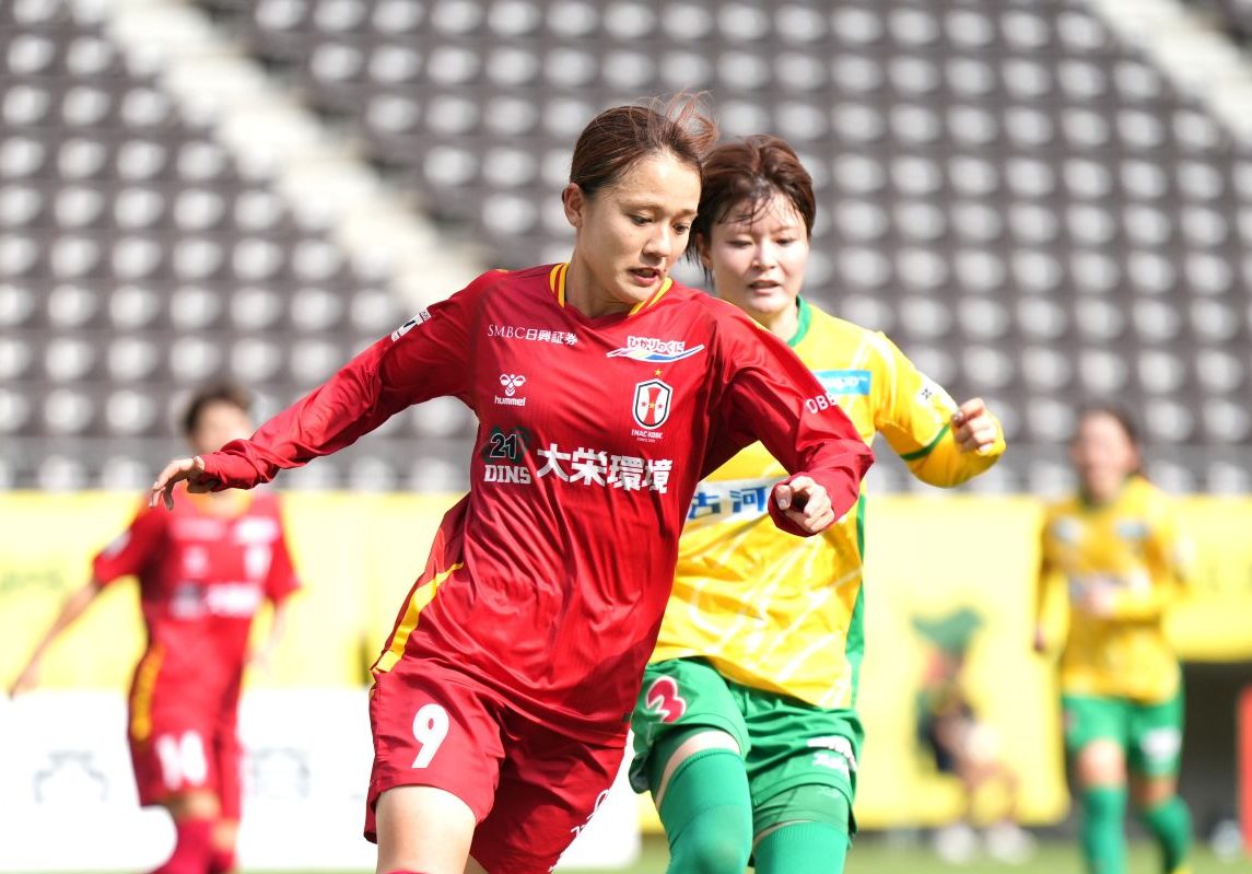 【INAC神戸】トップ7得点の吉田莉胡、「いいパスのおかげ」 - サンテレビニュース